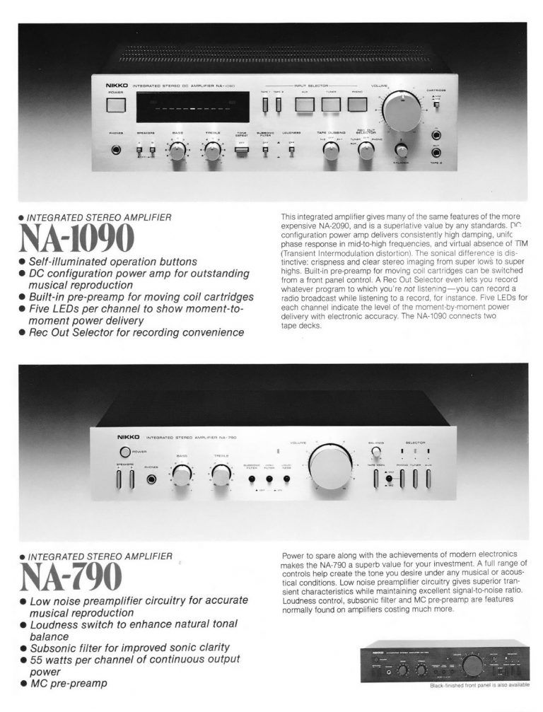 Aquellos años dorados del HI-FI, Nikko Japan - VintaRadio